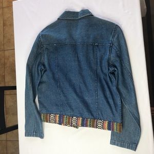 New Identity | Jackets & Coats | New Identity Boho Denim Jacket | Poshmark
